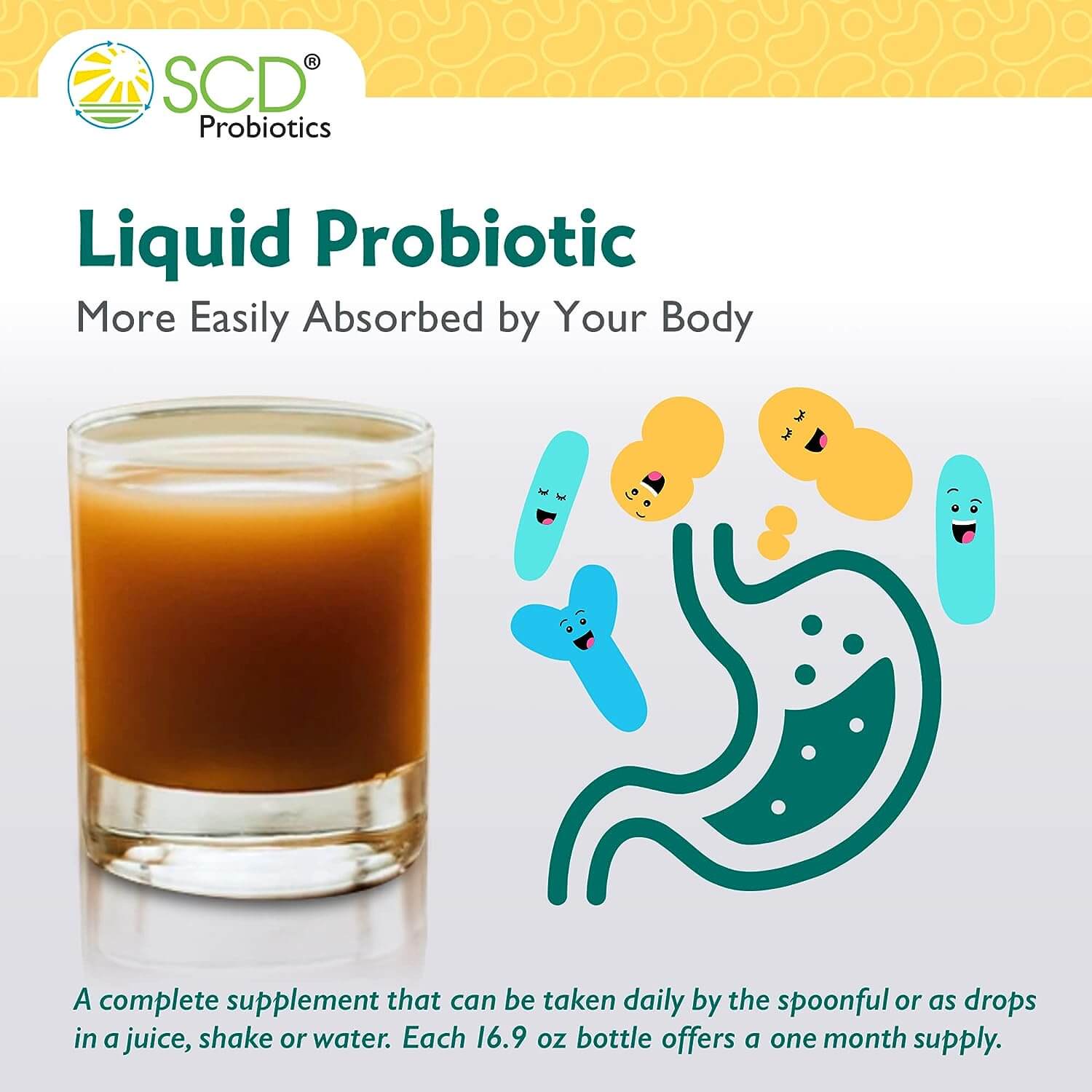 SCD Herbal Probiotics - Liquid Probiotic Supplement